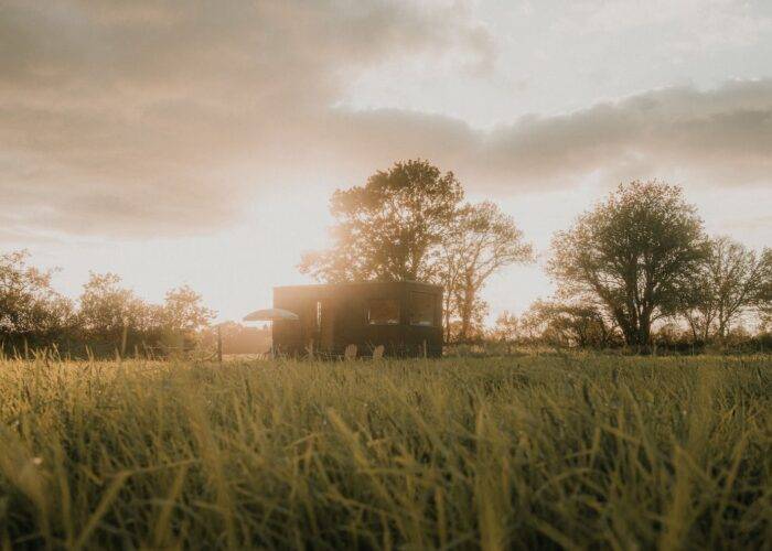 Our unusual accommodations for a stay on a farm